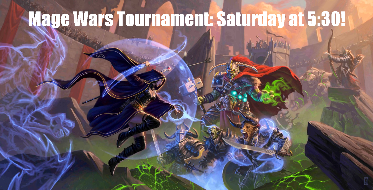 Mage Wars Tournament - Wandering Dragon Game & Puzzle Shoppe | Illinois ...