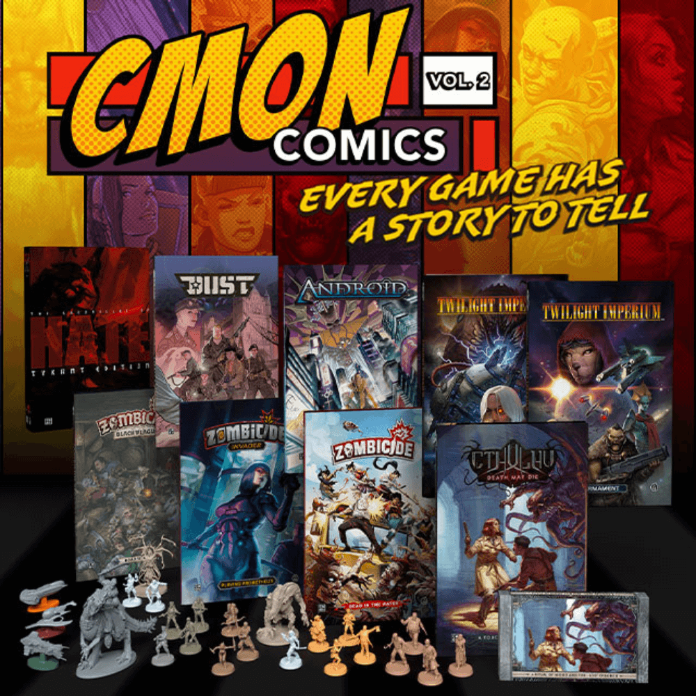 CMON Comics Collection Vol 2, Honey Buzz: Fall Flavors, Burning Banners, From the Moon ...