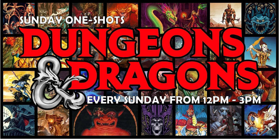D&D Sunday One-Shots Start on 11/17! - Wandering Dragon Game & Puzzle ...